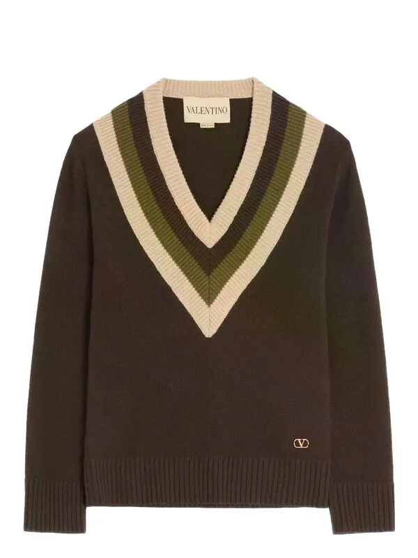Valentino Garavani Wool Jumper - Brown