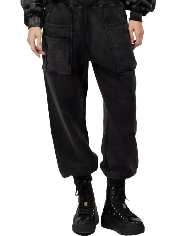 R13 Pocket-detail Drawstring Pants - Black