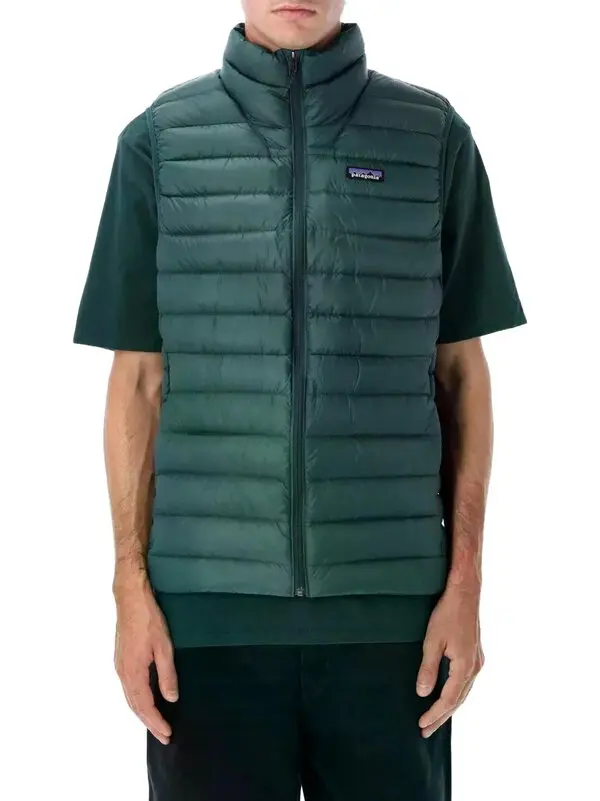 Patagonia Down Sweater Gilet - Green