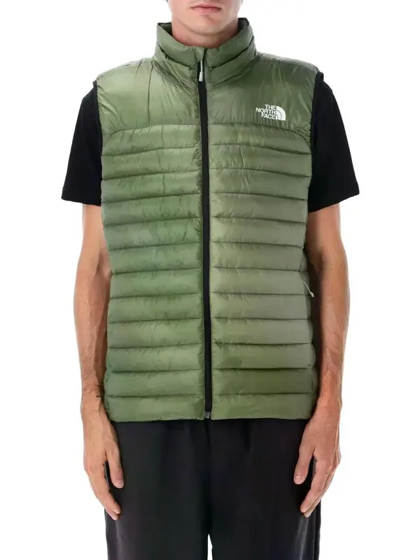 The North Face Quilted Zip-up Gilet - Green