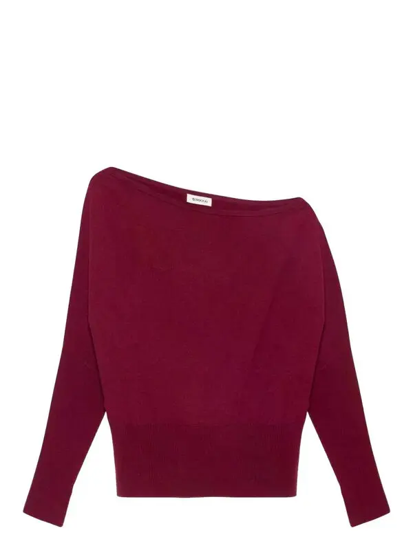 Simkhai Off-shoulder Wool Top - Red