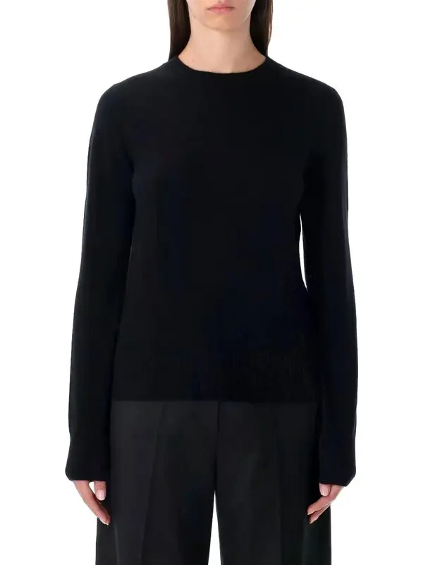 RHEA Crew-neck Cashmere Sweater - Black