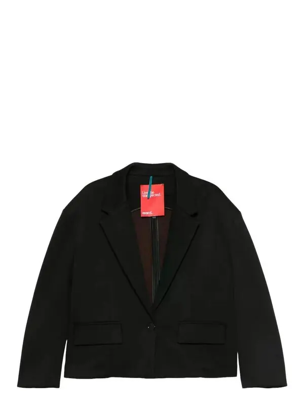 MERCI Single-button Blazer - Black