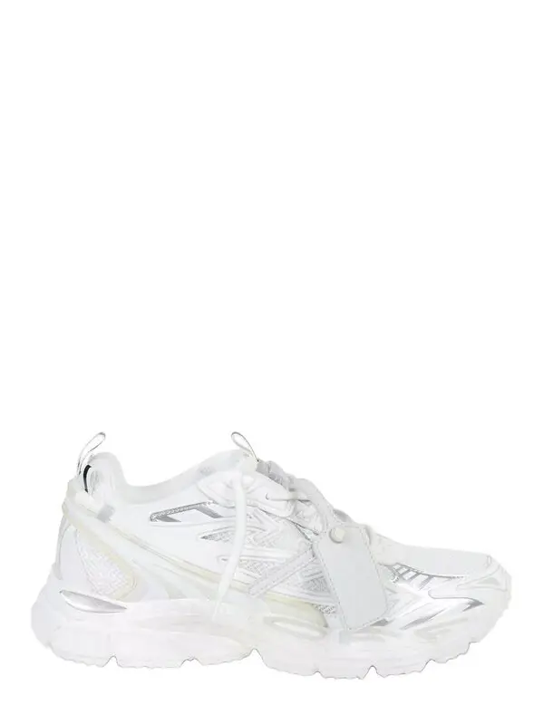 Off-White Metallic-detail Sneakers - White