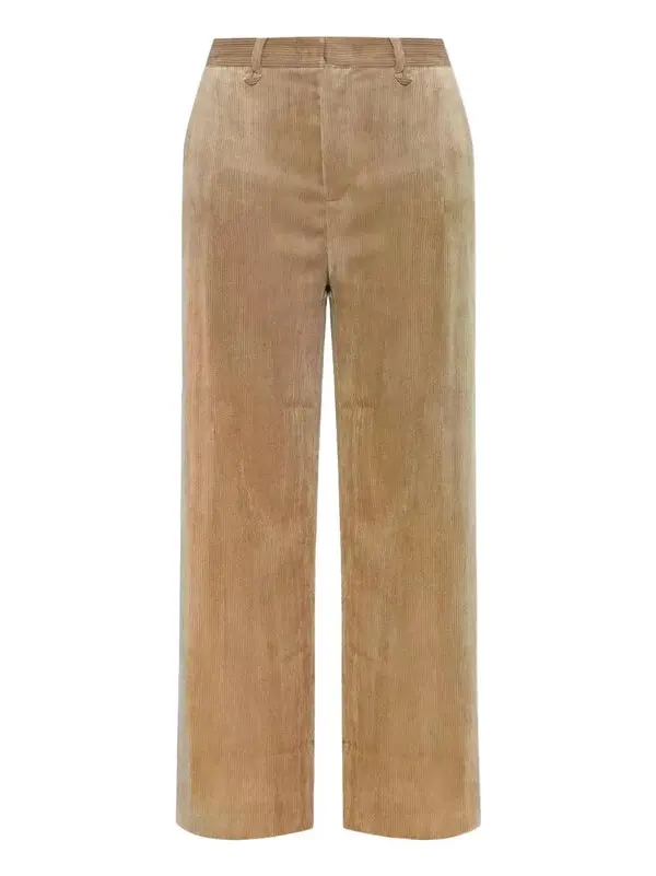 Munthe Wide Leg Corduroy Trousers - Brown