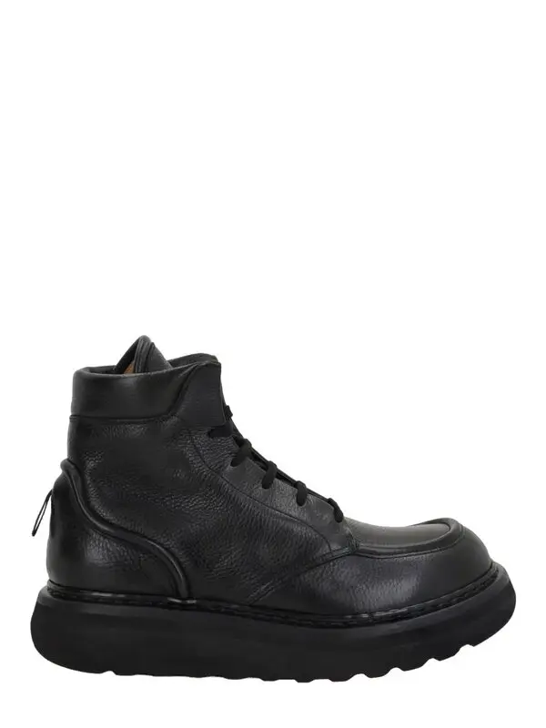 Premiata Lace-up Chunky-sole Boots - Black