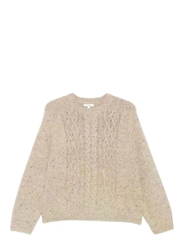 YERSE Cable-knit Sweater - Neutrals