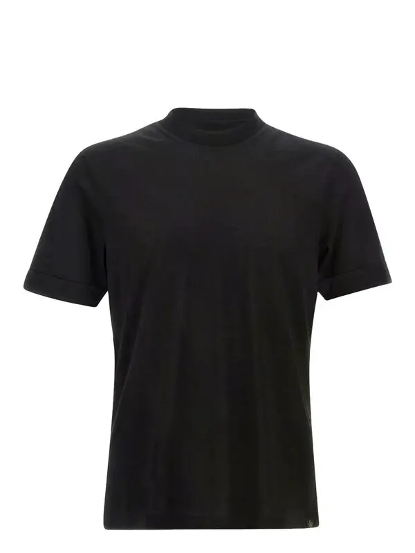 GRAN SASSO Short-sleeve T-shirt - Black