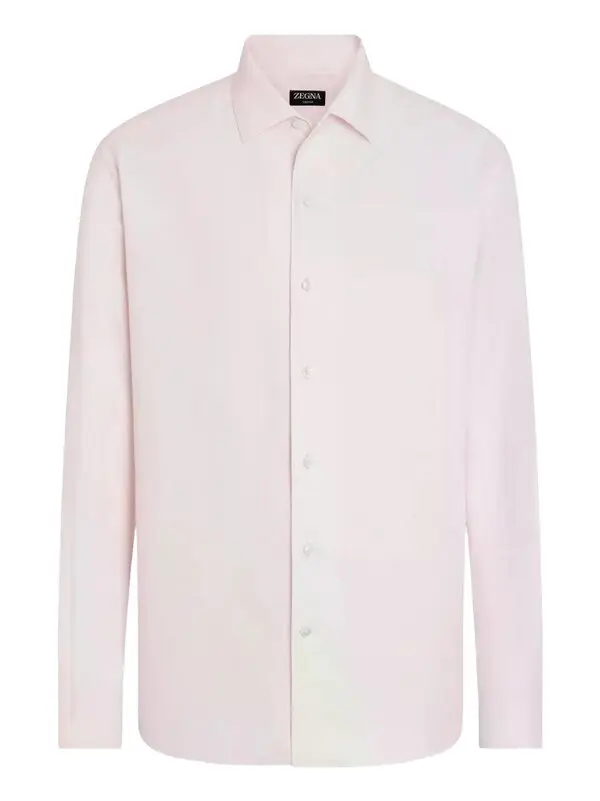 Zegna Long-sleeve Shirt - Pink