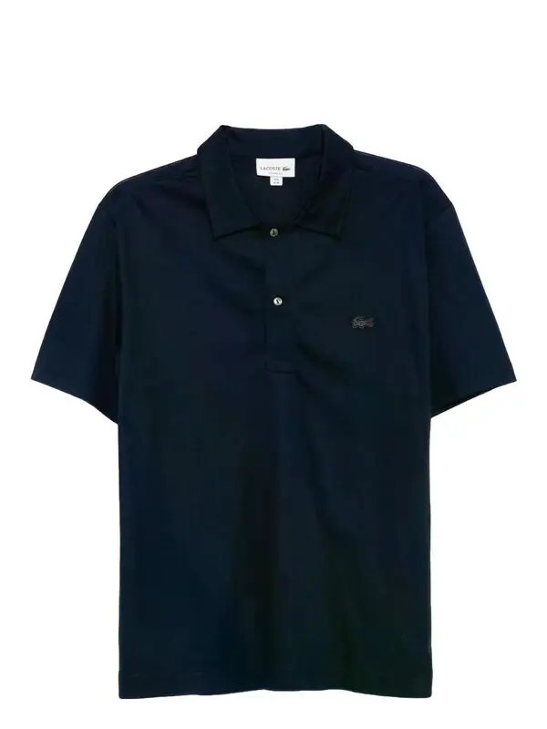 Lacoste Logo-embroidered Polo Shirt - Blue