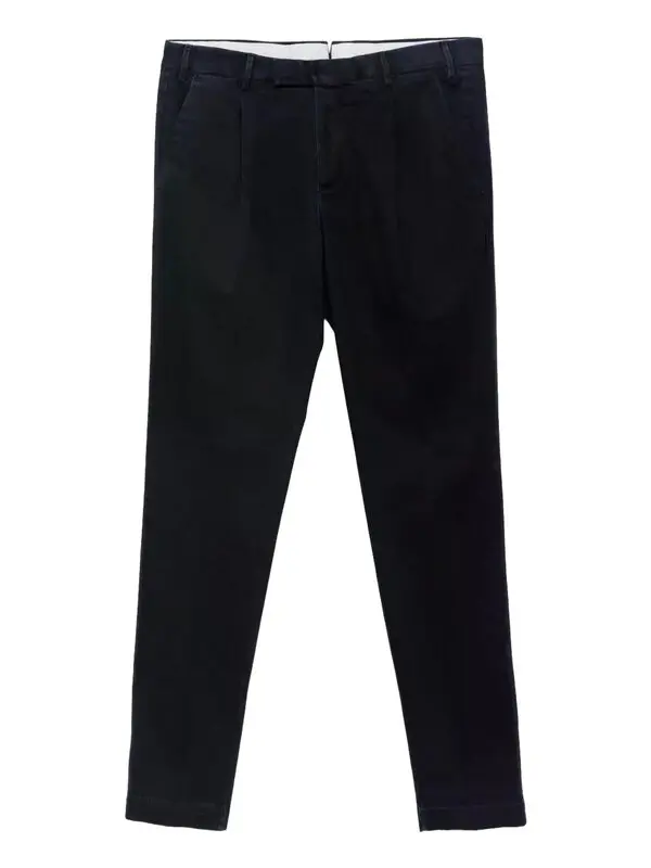 PT TORINO Pleated Pocket Trousers - Blue