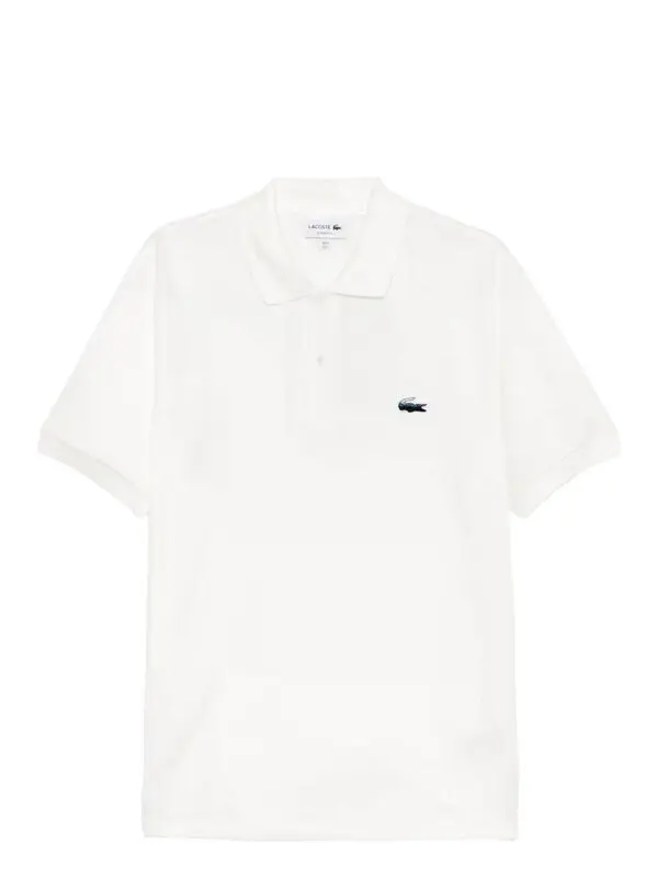Lacoste Logo-embroidered Polo Shirt - White
