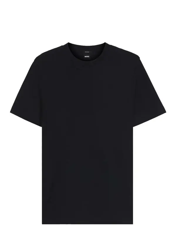 BOSS Crew-neck Cotton T-shirt - Black