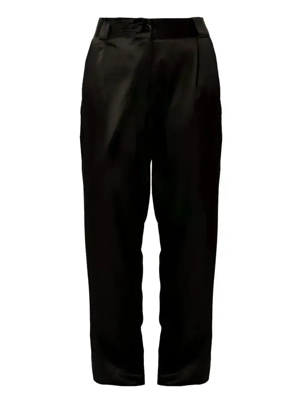 VIVEH Satin Trousers - Black
