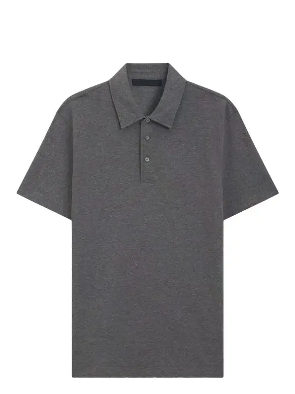 BOSS Three-button Polo Shirt - Grey
