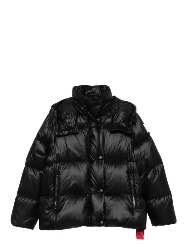 AFTER/LABEL Quilted Puffer Jacket - Black