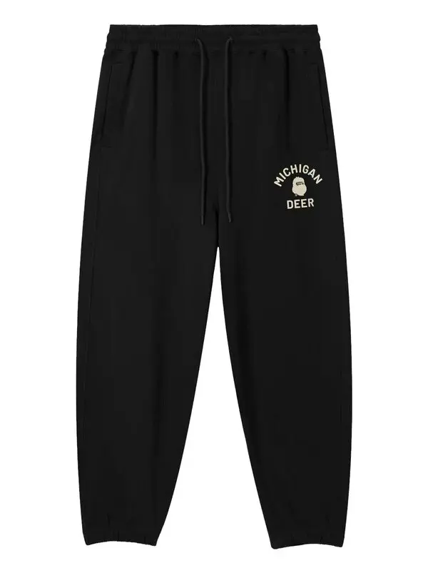 FINGERCROXX Logo Sweatpants - Black