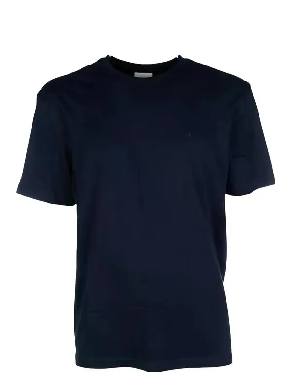 Calvin Klein Embroidered-logo T-shirt - Blue