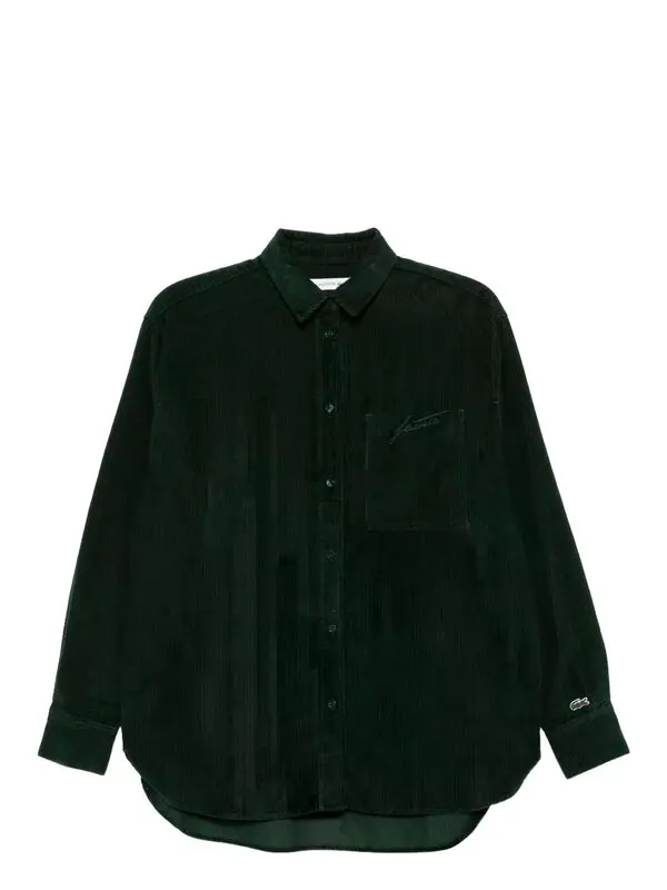 Lacoste Logo-embroidered Shirt - Green