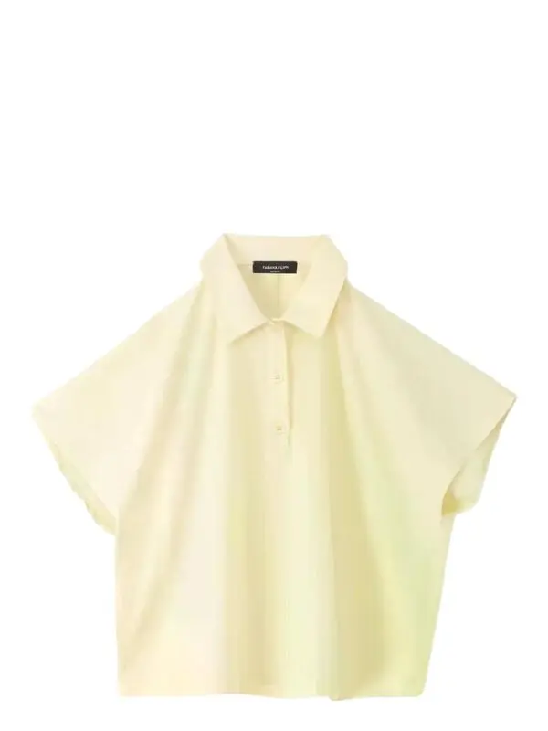 Fabiana Filippi Short-sleeve Polo Top - Neutrals