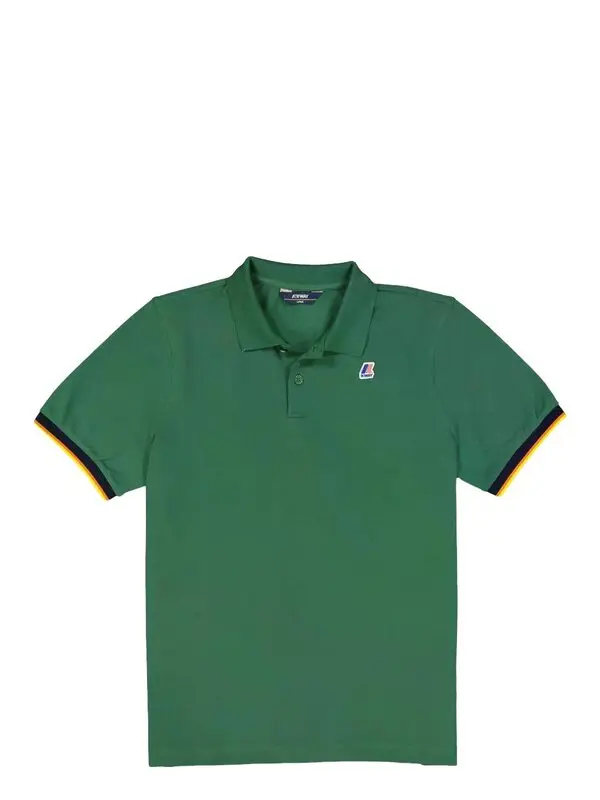 K-WAY Vincent Shortsleeve Polo Shirt - Green