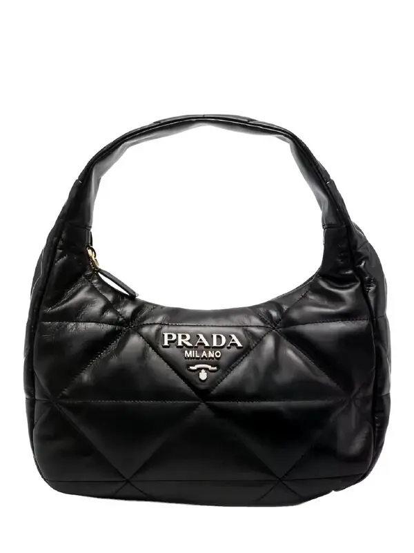 Prada Spectrum Quilted Leather Tote Bag - Black