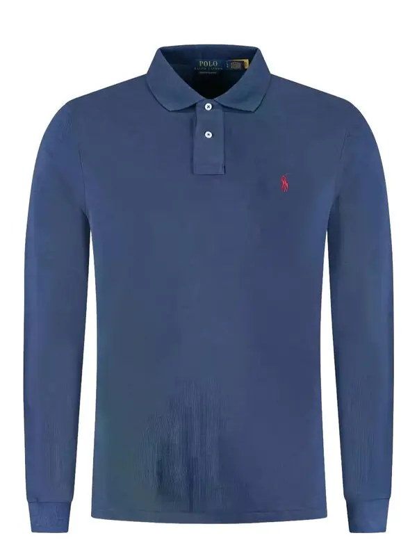 Polo Ralph Lauren Long-sleeved Polo Shirt - Blue