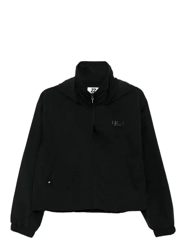 Izzue Logo-printed Jacket - Black
