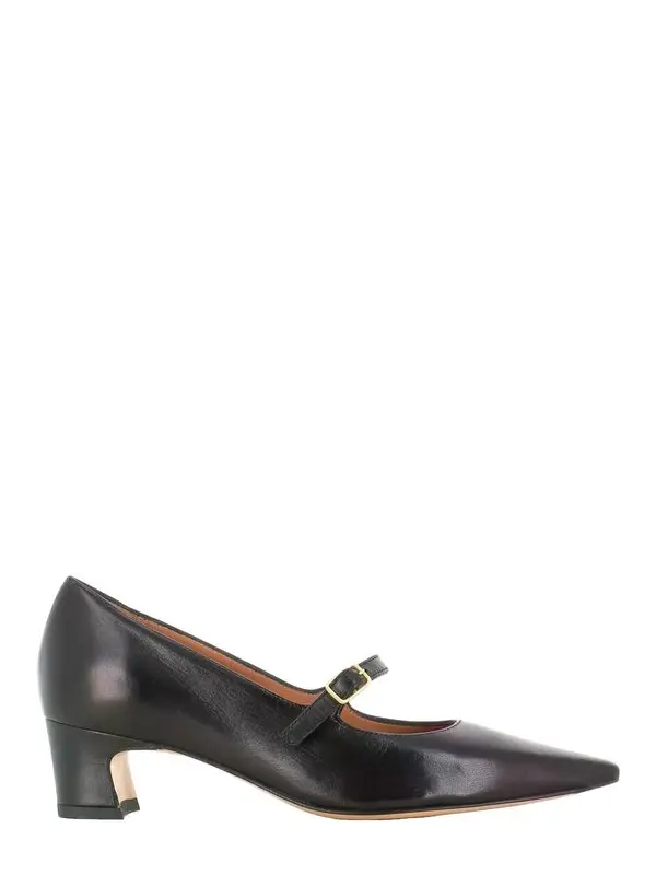TASSINARI Buckle-strap Pointed-toe Pumps - Black