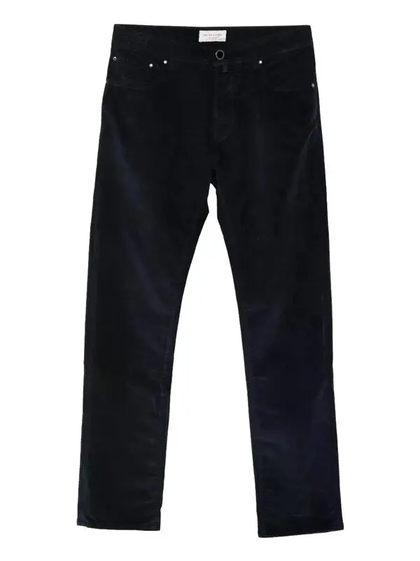Jacob Cohen Classic Five-pocket Trousers - Blue