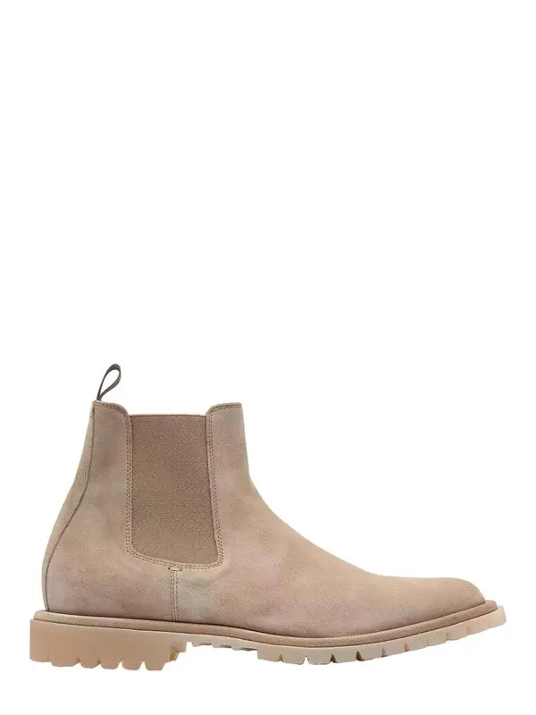 Officine Creative Suede Boots - Neutrals