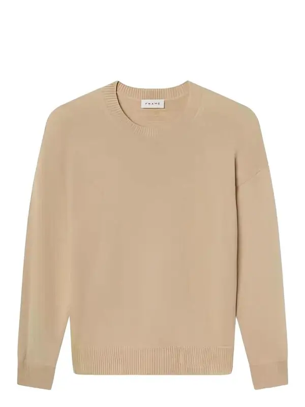 FRAME Cashmere Crew-neck Sweater - Neutrals