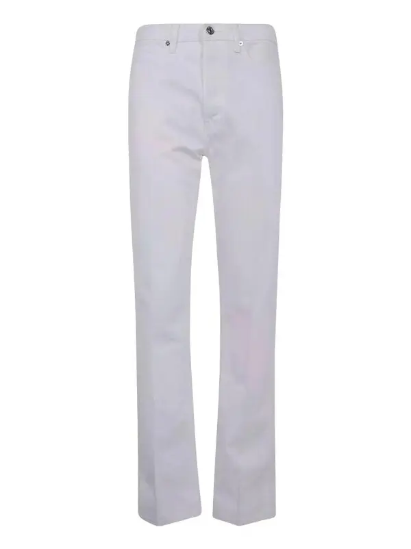 FRAME Pressed-crease Jeans - White
