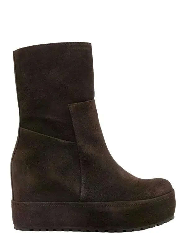 PALOMA BARCELO Disa Track Ankle Boots - Brown