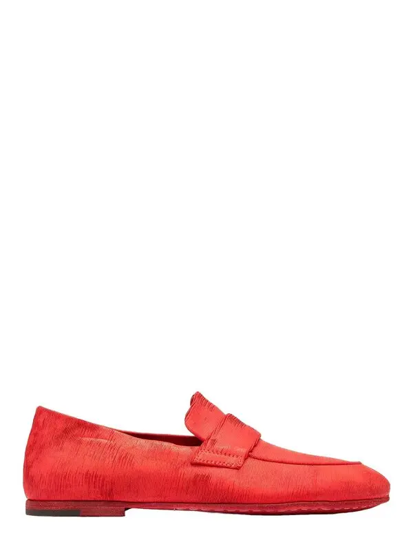 Officine Creative Leather Loafers - Red