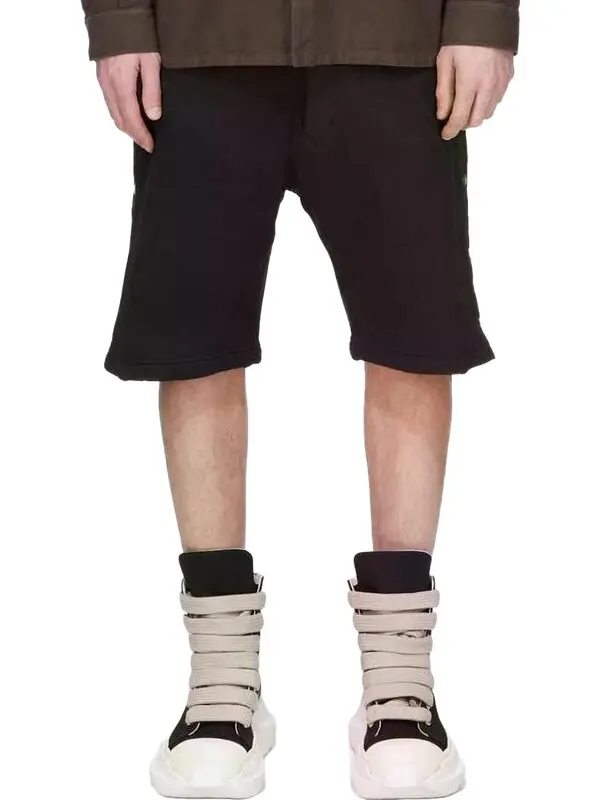 Rick Owens Concordians Pusher Shorts - Black