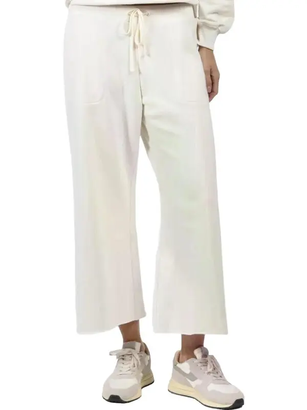 ARLO MOTT Kane Drawstring Trousers - White
