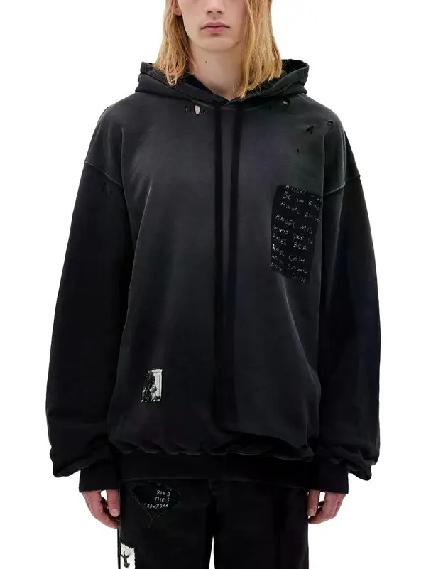 ANN DEMEULEMEESTER Ollie Hoodie - Black
