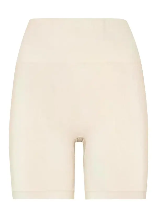 PLEIN SPORT Logo-waist Cycling Shorts - Neutrals