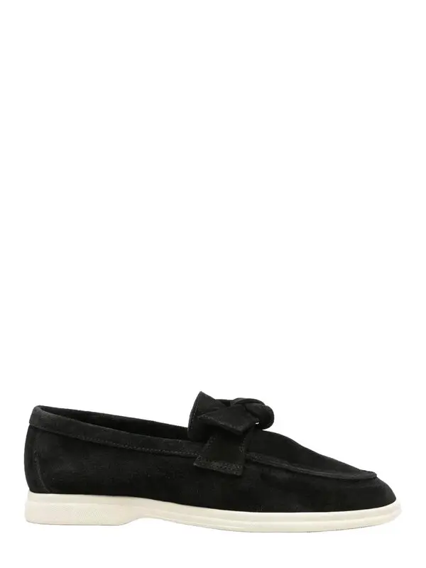 ALEXANDRE BIRMAN Clarita Suede Loafers - Black