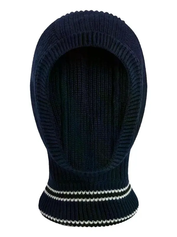 Fusalp Ribbed Wool Balaclava - Blue