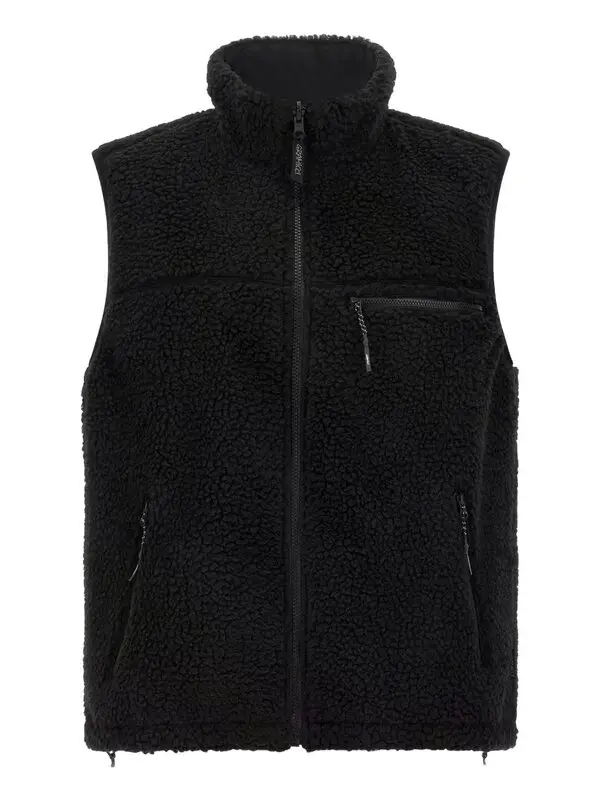 Gramicci Fleece Zip-fastening Vest - Black