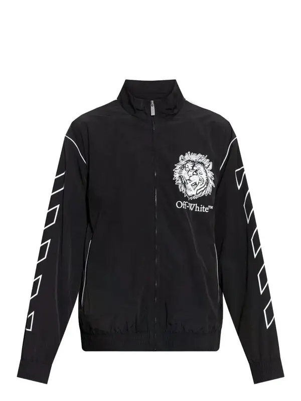 Off-White Graphic-print Jacket - Black