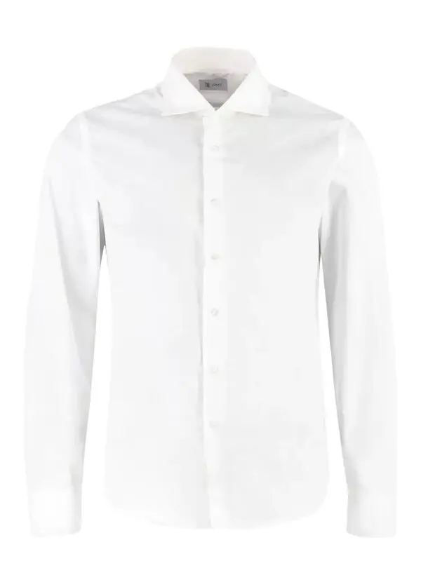 THE (ALPHABET) Cotton Shirt - White