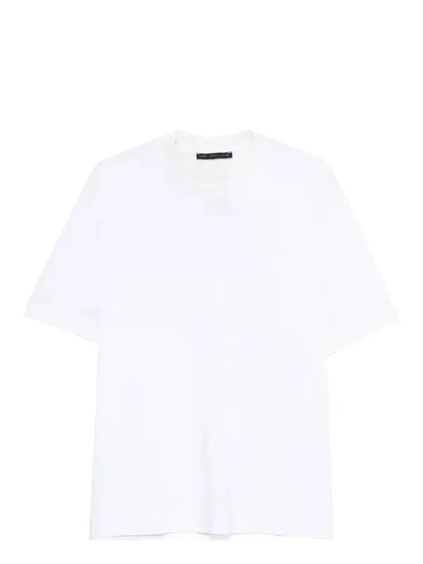 LOW BRAND Crew-neck Short-sleeve T-shirt - White