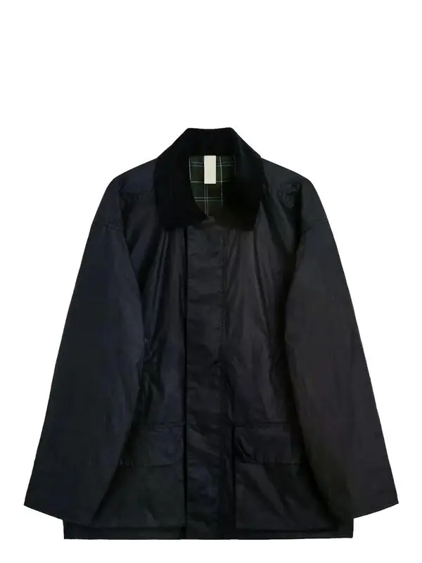 SUNFLOWER Waxed Ripstop Jacket - Black