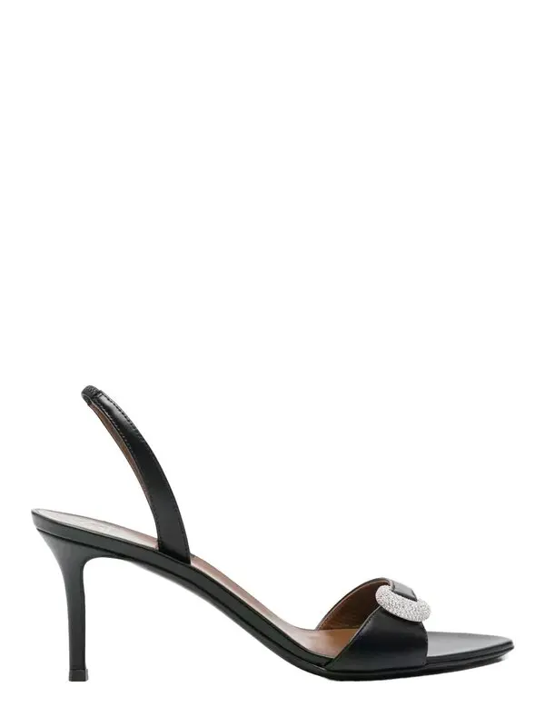 GIUSEPPE ZANOTTI 70mm Harissa Crystal-embellished Slingback Sandals - Black