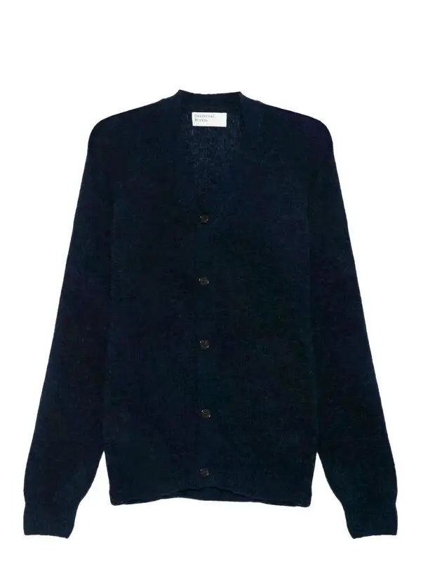 Universal Works Wool Cardigan - Blue