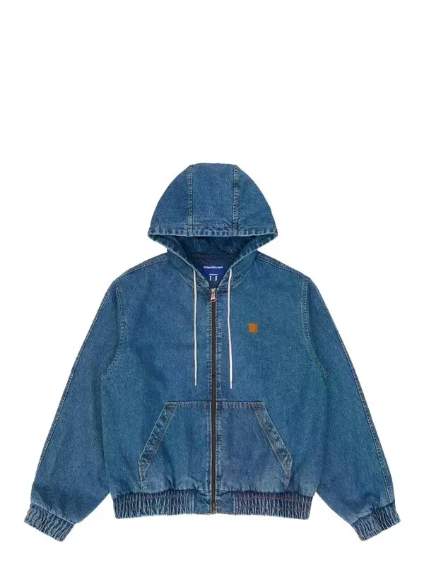 ADER ERROR Hooded Denim Jacket - Blue