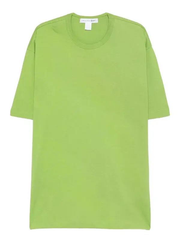 Comme Des Garçons Logo-print T-shirt - Green